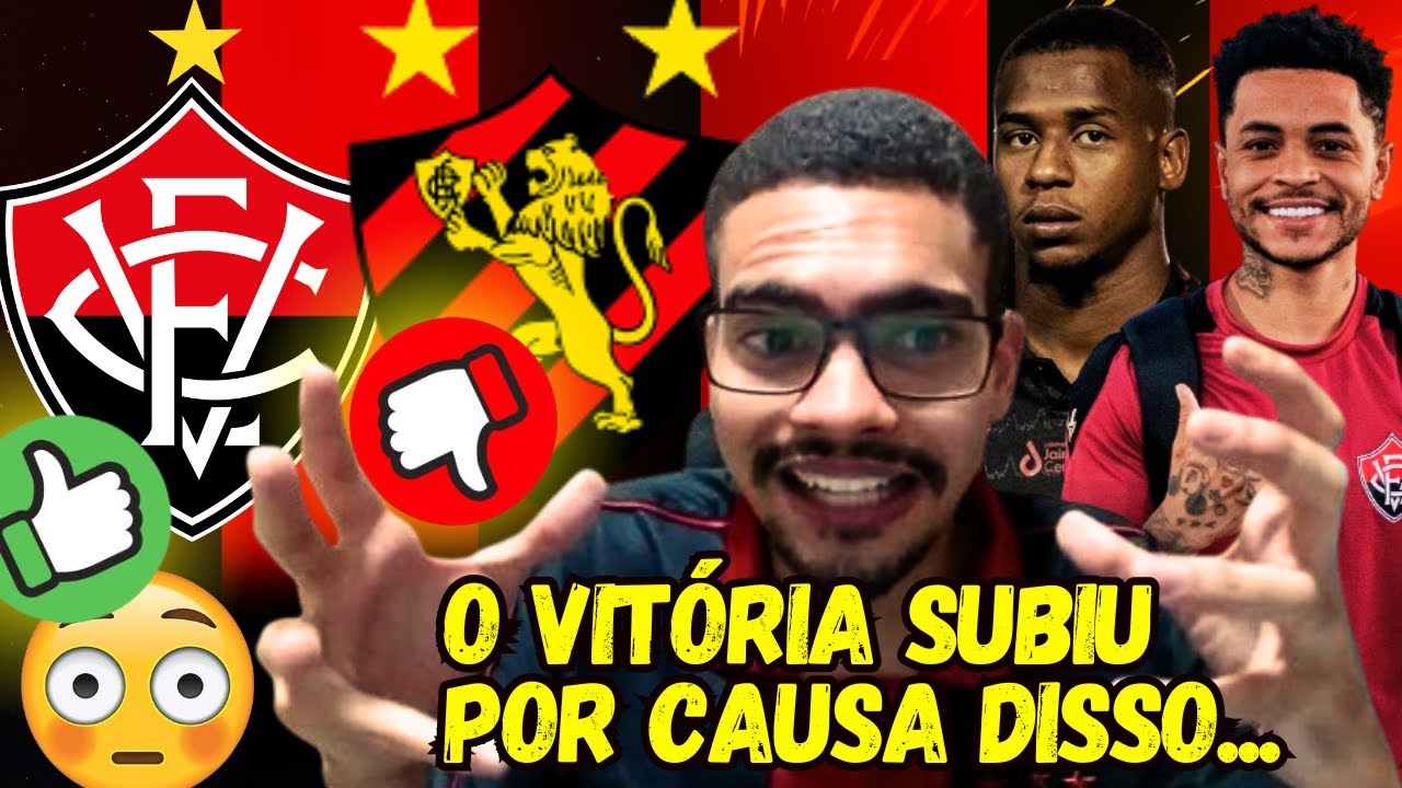 LUIZ HEITOR DECIDIU ABRIR O JOGO PORQUE VITÓRIA SUBIU E O SPORT NÃO ...