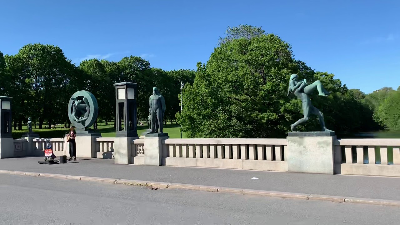 Angry Boy statue and bridge in Vigeland Park June 2019 - YouTube
