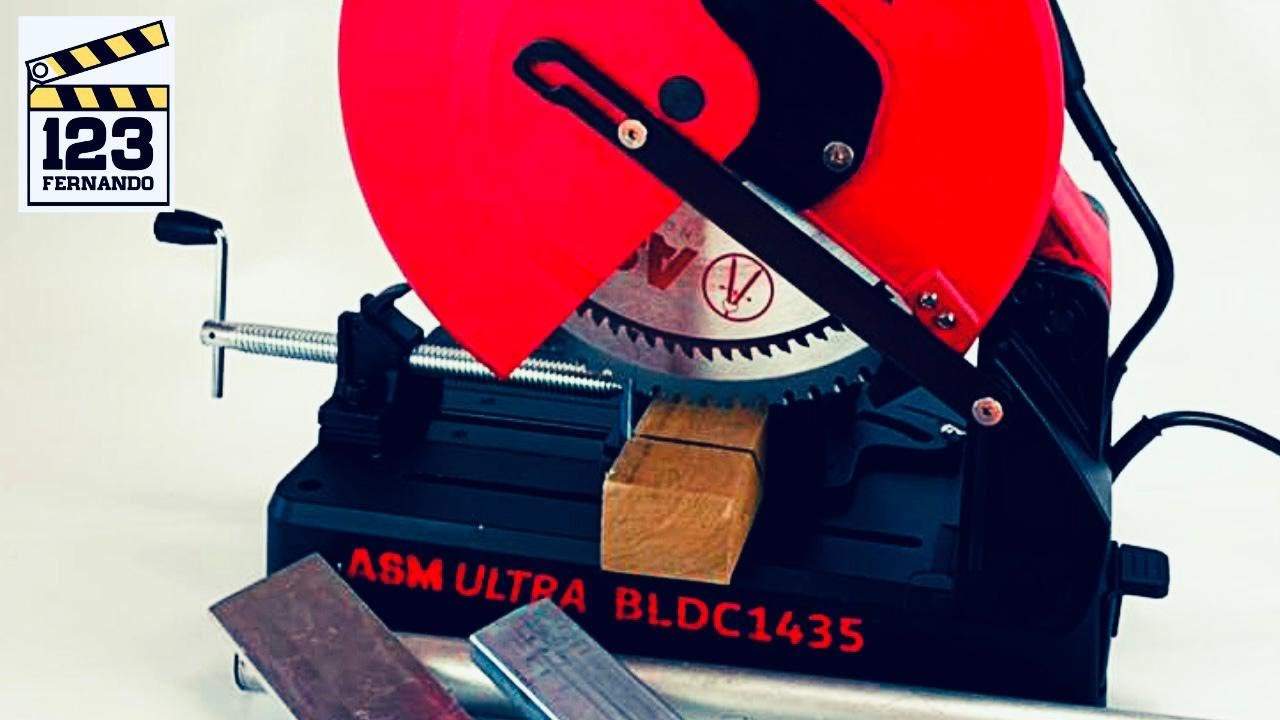 LANÇAMENTO! POLICORTE BRUSHLESS CORTA MADEIRA, AÇO, ALUMÍNIO… METAL ...