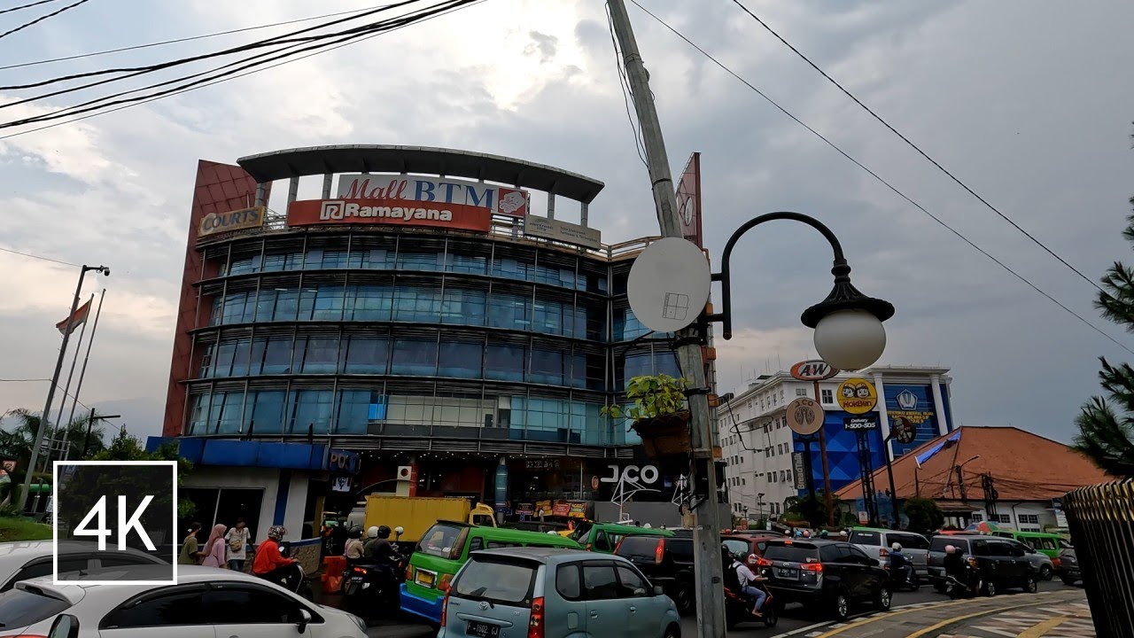 Walk in Bogor - Indonesia. From Mall BTM to Paledang Street, Jembatan ...