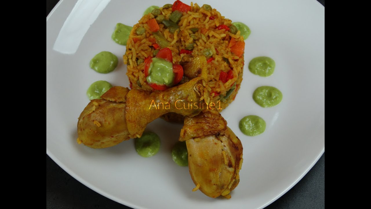 RIZ au Poulet Créole. Un Régal. Succès Assurée. - YouTube