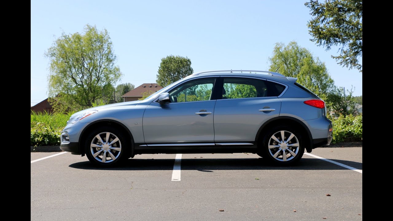 2017 INFINITI QX50 AWD Looks Great in Hagane Blue - YouTube