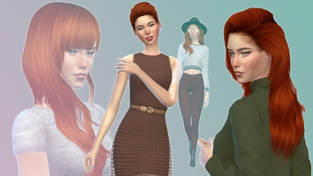 The Sims 4 - Create a Sim - Fallon - YouTube