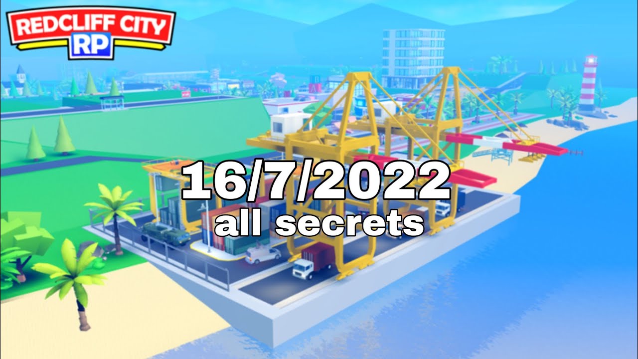 all secrets in Redcliff City ⛱️RP [4/5] (make sure to read decs) 2022 ...