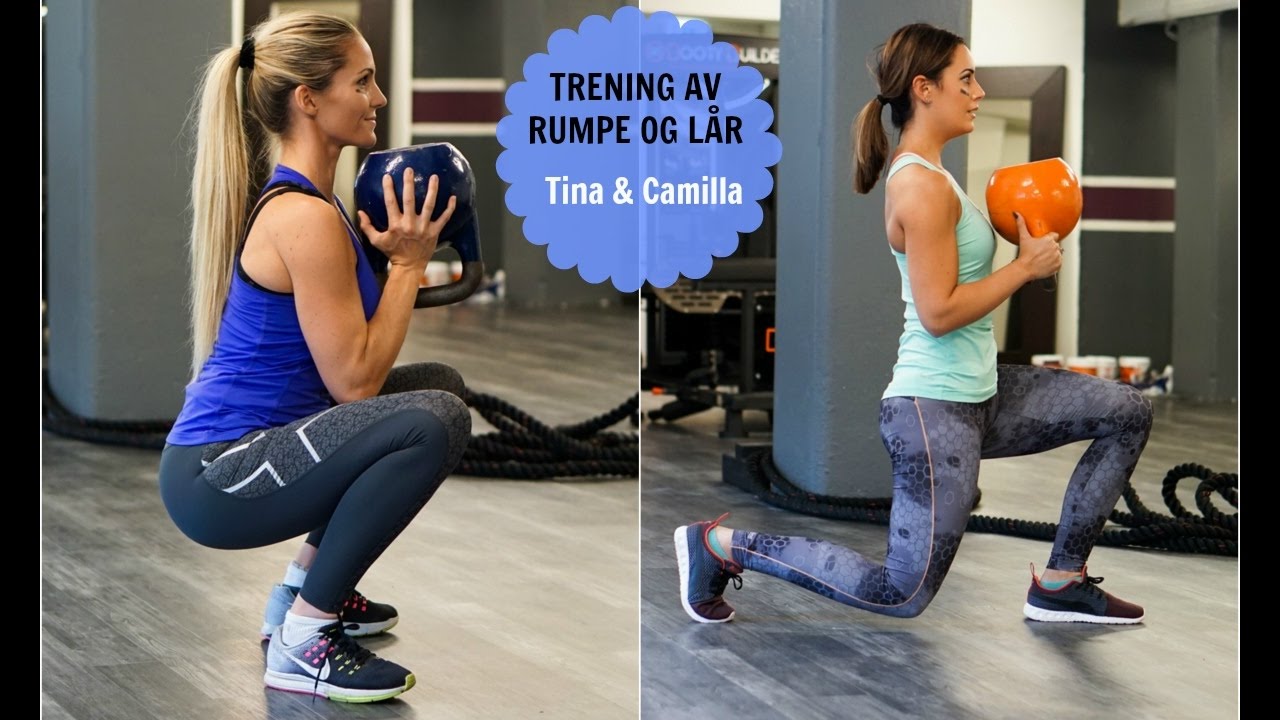 TRENING RUMPE OG LÅR - TRENINGSFRUE - YouTube