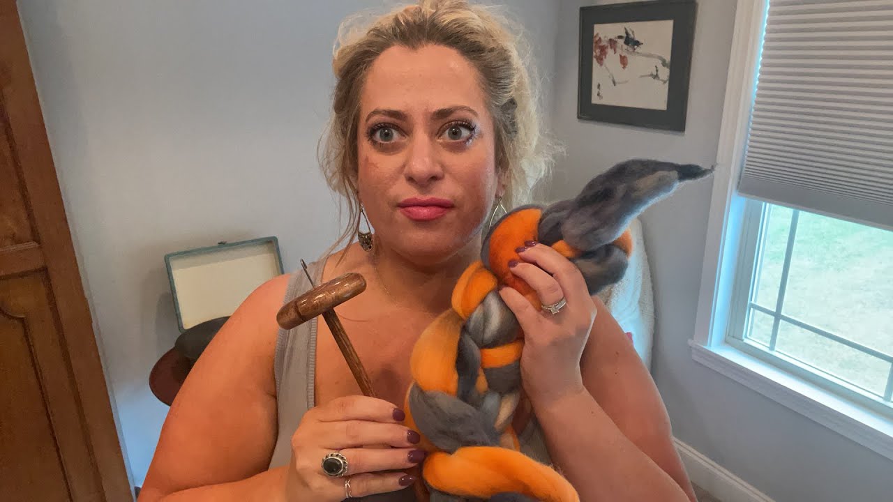 Quick Drop spindle tips - get a free small farm braid - YouTube