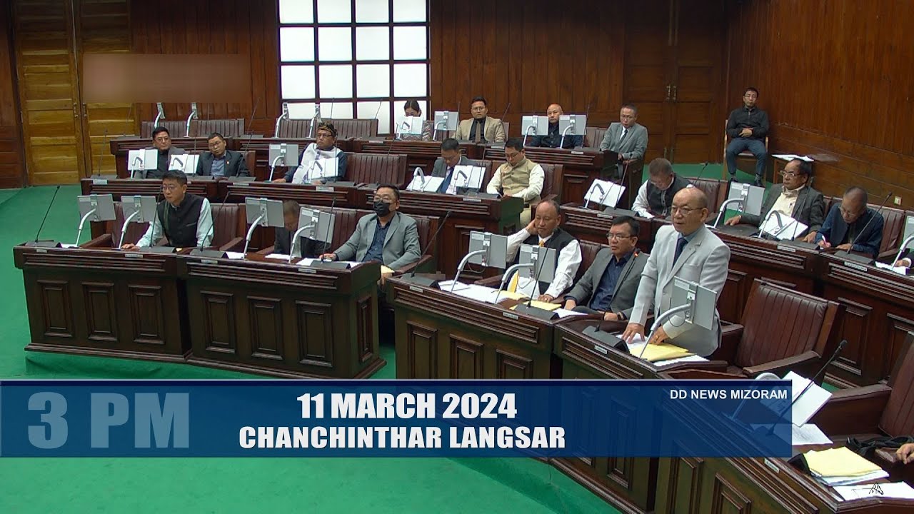 DD News Mizoram - Chanchinthar Langsar | 11 March 2024 | 3:00 PM - YouTube