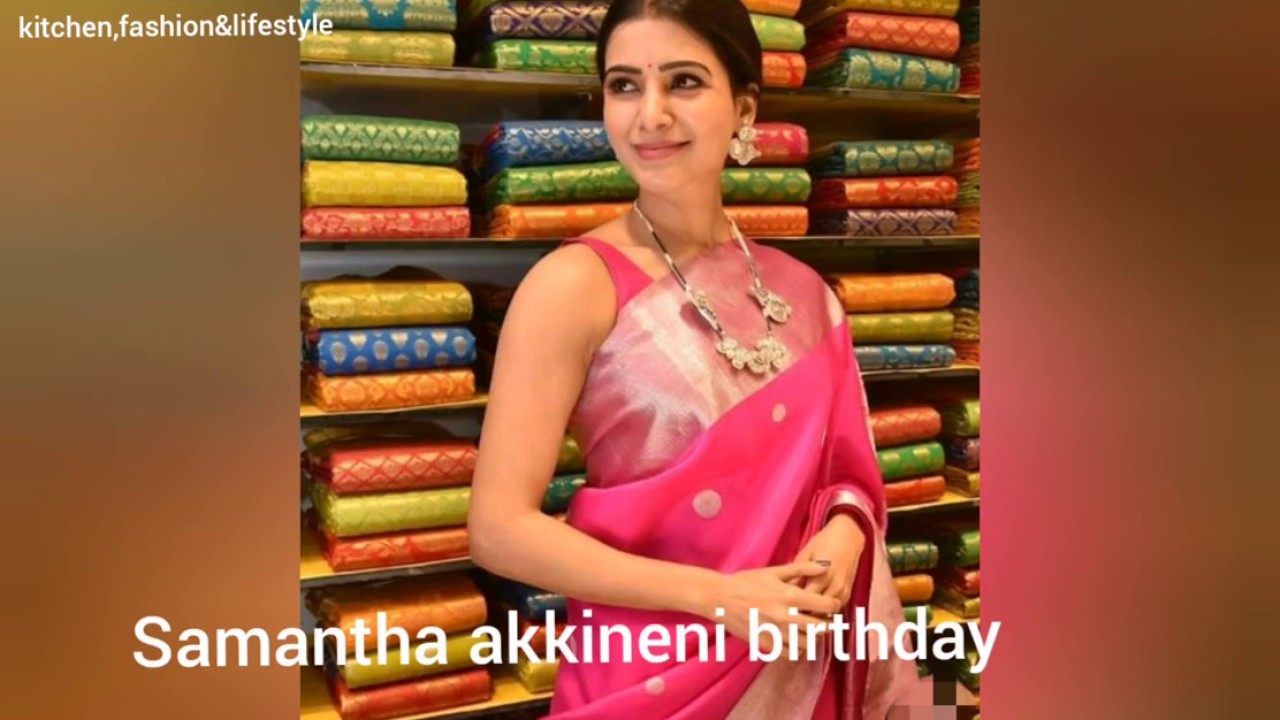 Samantha Akkineni in saree photos/Tollywood heroin samantha ruth photos ...