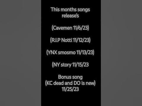 Release Dates - YouTube