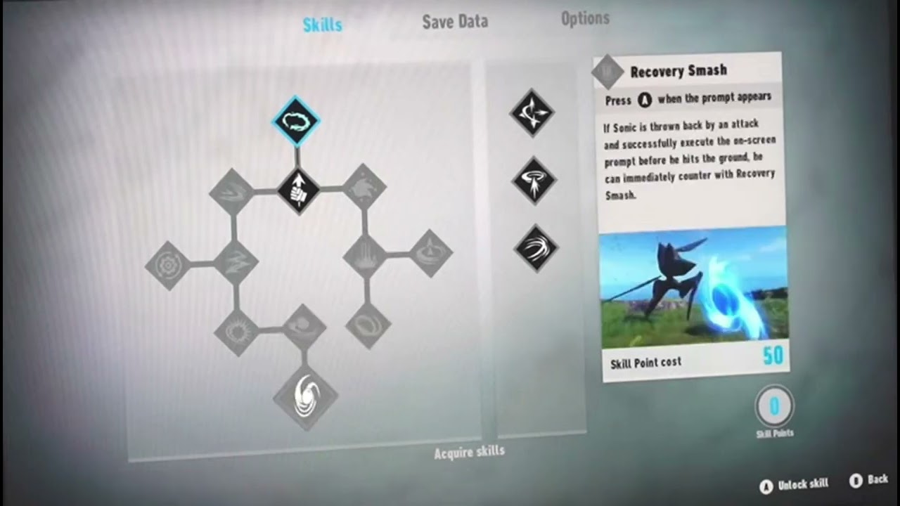 Sonic Frontiers-Skill Tree - YouTube