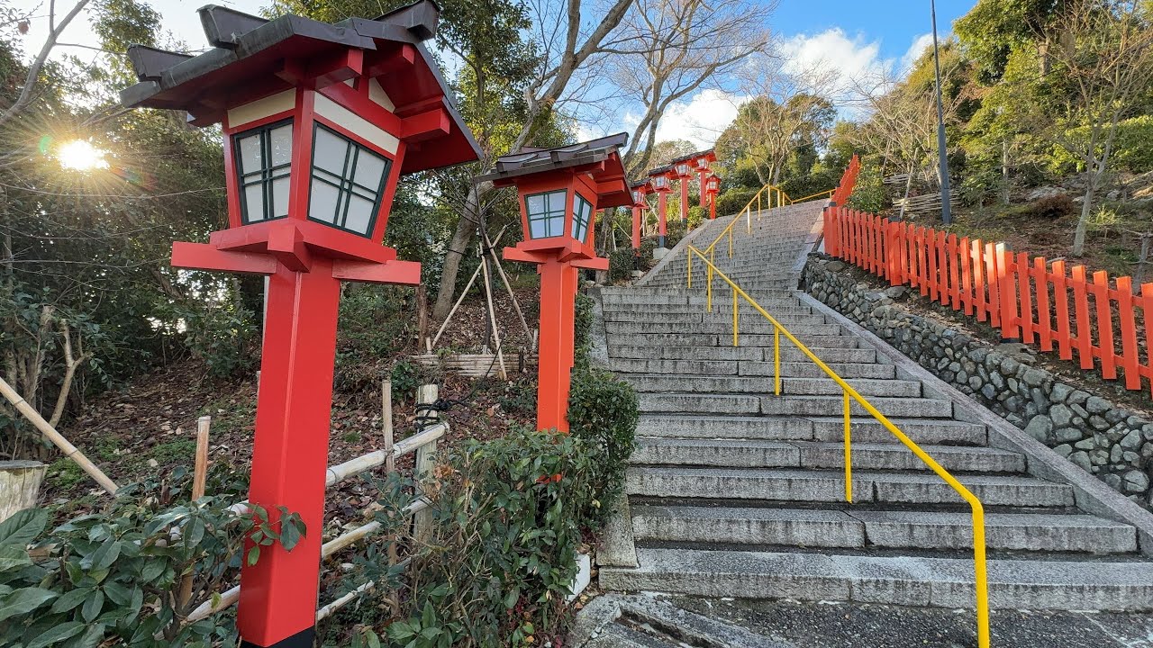 Kyoto 4K - Takeisao (Kenkun) Shrine 4K@60fps #建勲神社 #kyoto #walkingtour ...