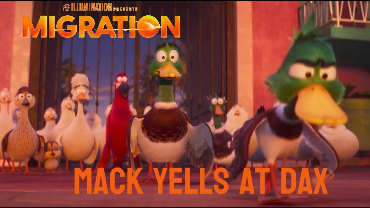 illumination Migration. (2023) Mack Yells At Dax. #migration # ...