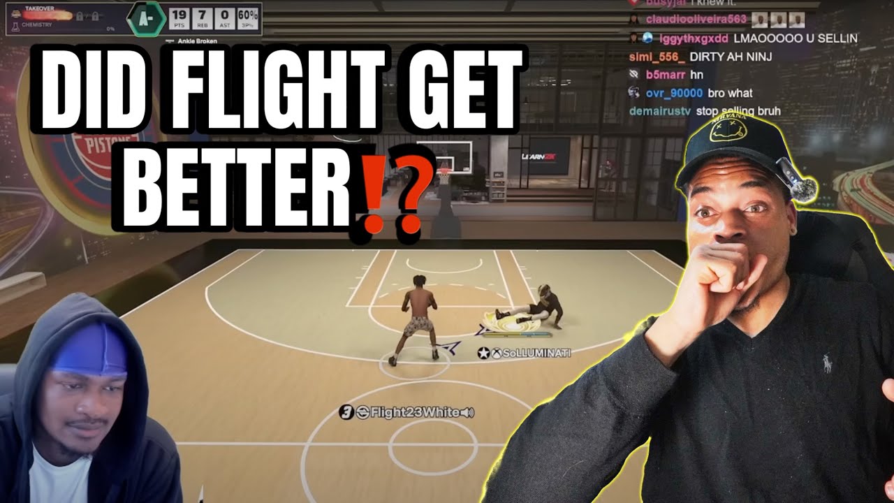 Solluminati vs Flight NBA 2K25 1V1 Best to 5 (Reaction) - YouTube