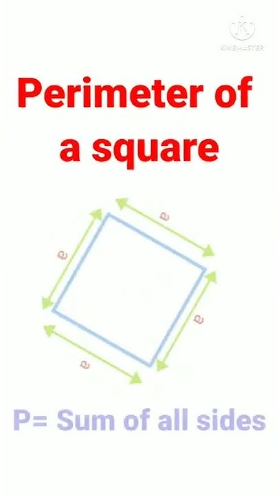 How to find Area & Perimeter of Square - YouTube