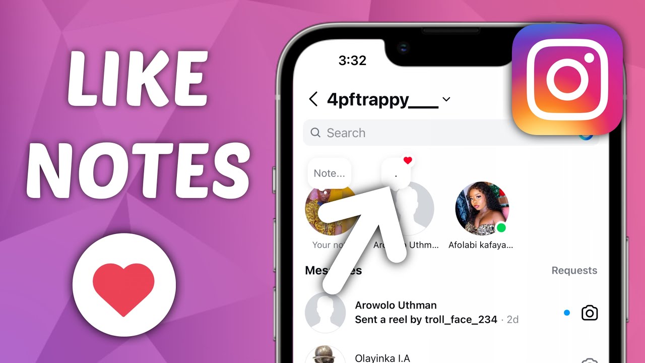 How to Like Notes on Instagram - YouTube