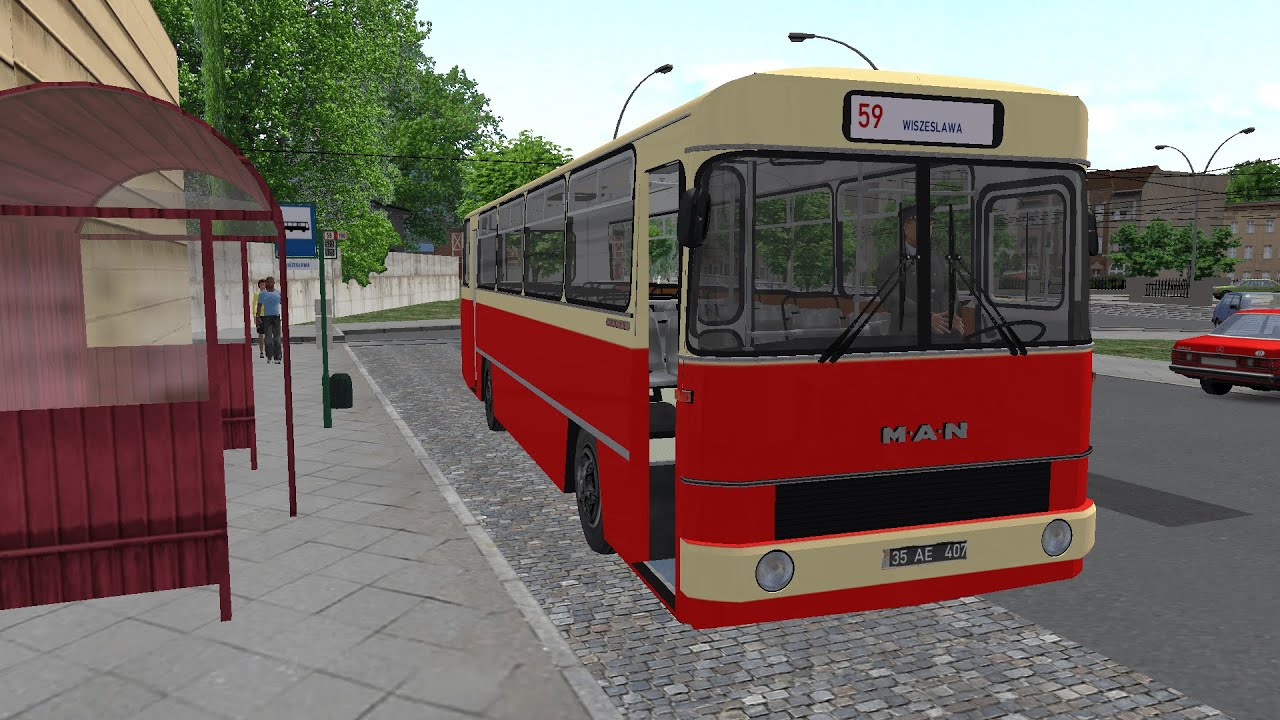 OMSI 2 | MAN 590 | Fikcyjny Szcein 2.51- Line 59 - YouTube