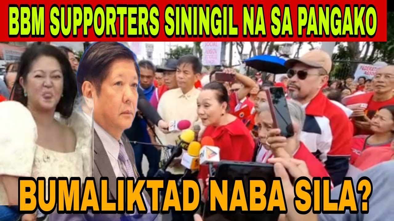 Omg! BBM supporters Nag Rally Siningil sa pangako? Supperters ni ngagba bumaliktag na? - YouTube