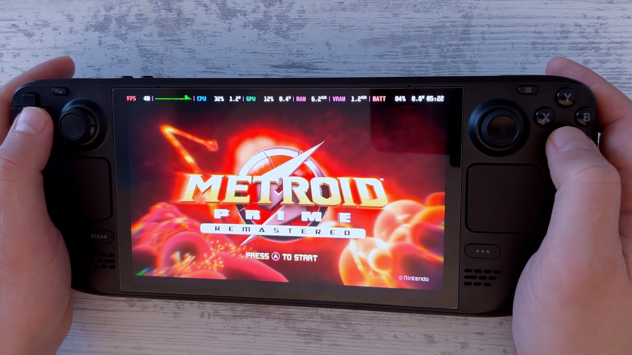 Testing Metroid Prime Remastered on Steam Deck Oled - YouTube