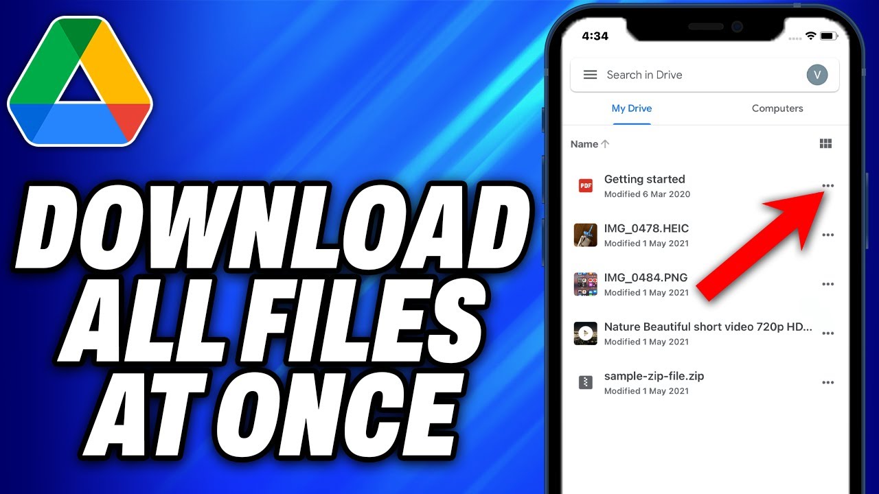 How To Download All Files From Google Drive At Once (2025) - Easy Fix - YouTube