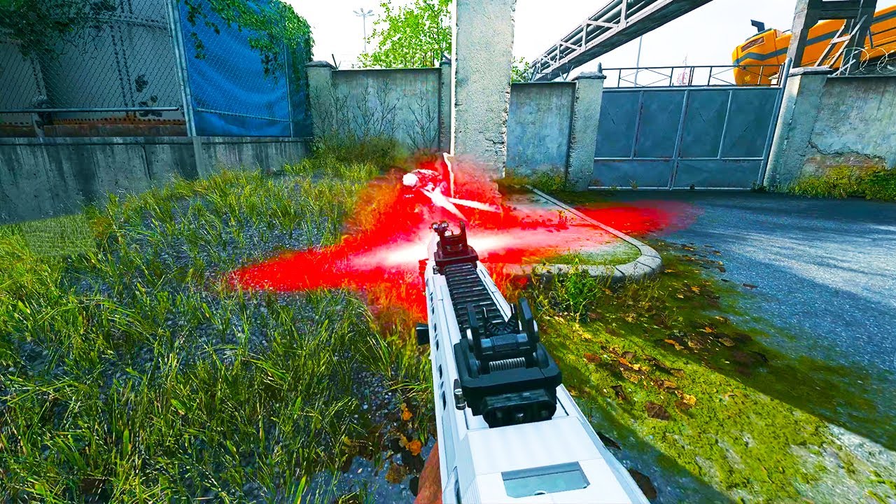 They added a LASER GUN and it's the most toxic thing ever... - YouTube