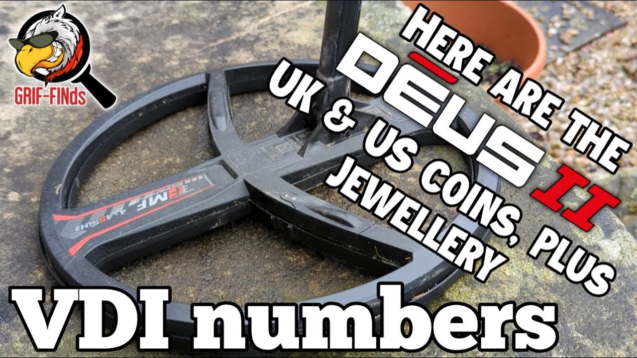 XP Deus II (2) - Tones and VDI Numbers for UK coins, US coins and ...