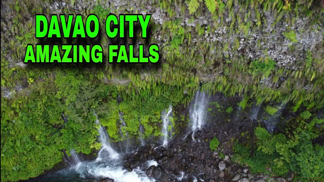 DAVAO CITY AMAZING FALLS / AERIAL VIEW / MINI ASIKASIK FALLS IN ...