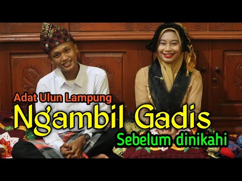 Adat Lampung Tulang Bawang, Acara Mosok Majeu Sebelum Ijab Kabul. - YouTube