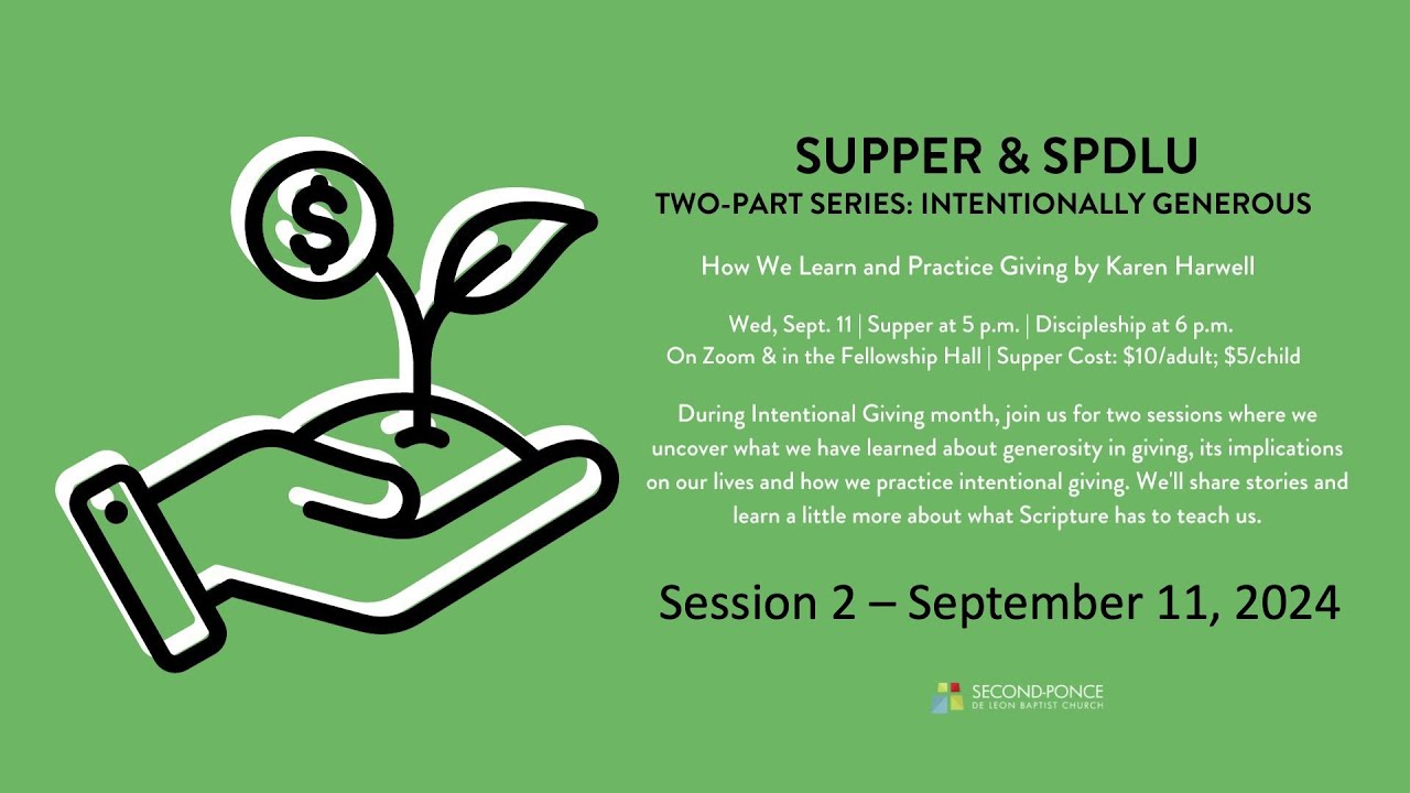 Session 2 - Practicing Generosity - YouTube