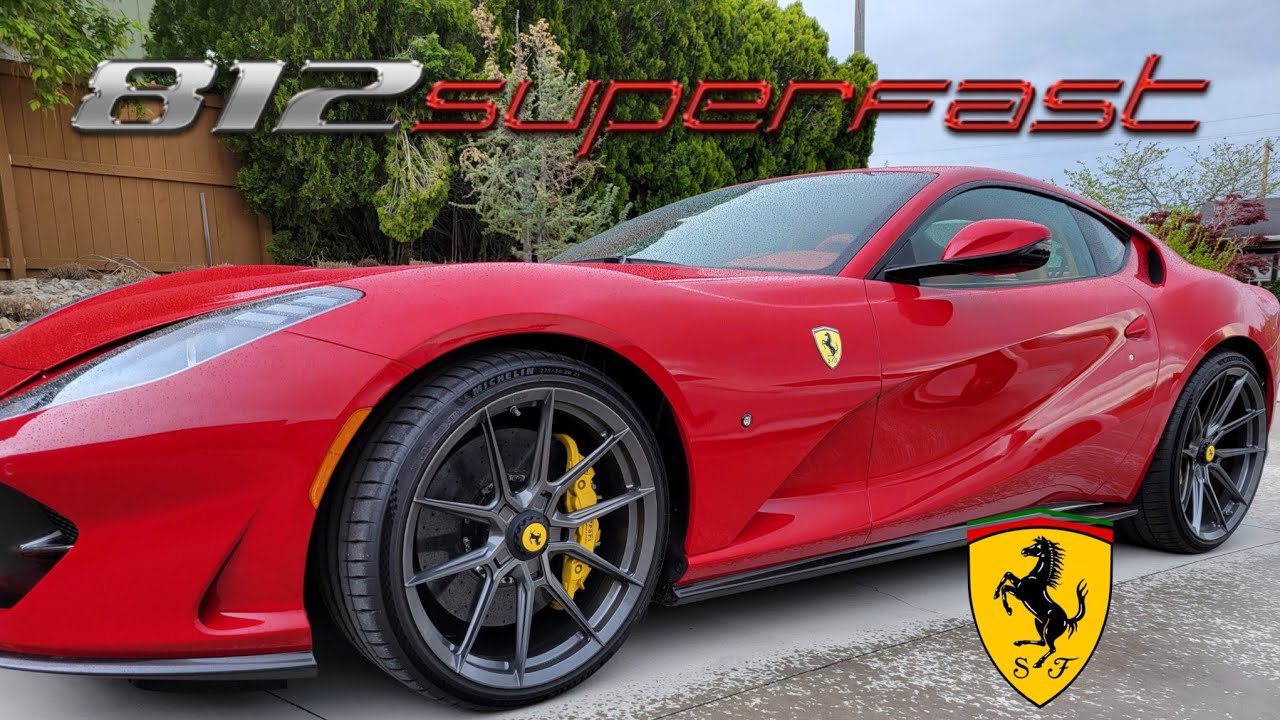 First Time Driving the Ferrari 812 Superfast!!! - YouTube