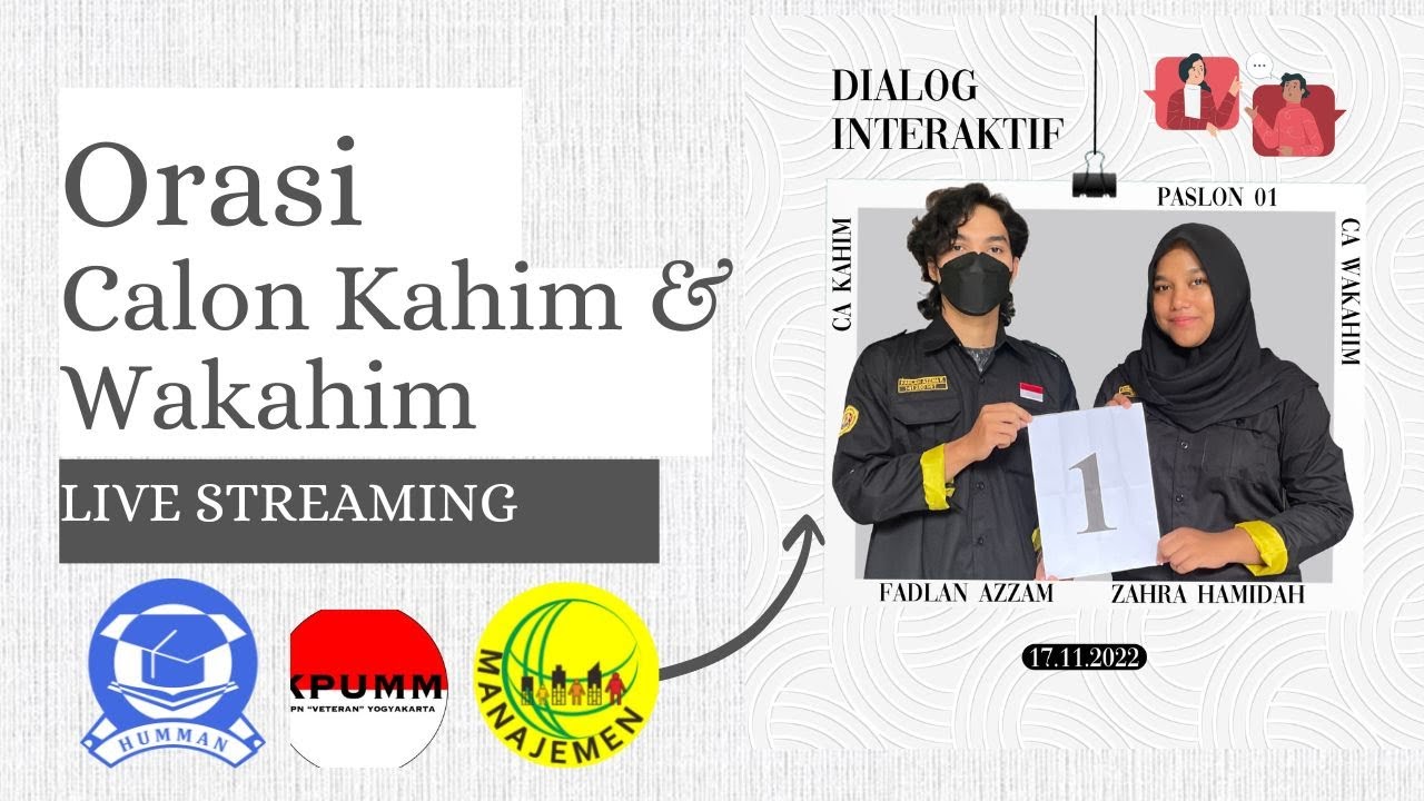 Orasi Calon Kahim Wakahim - YouTube