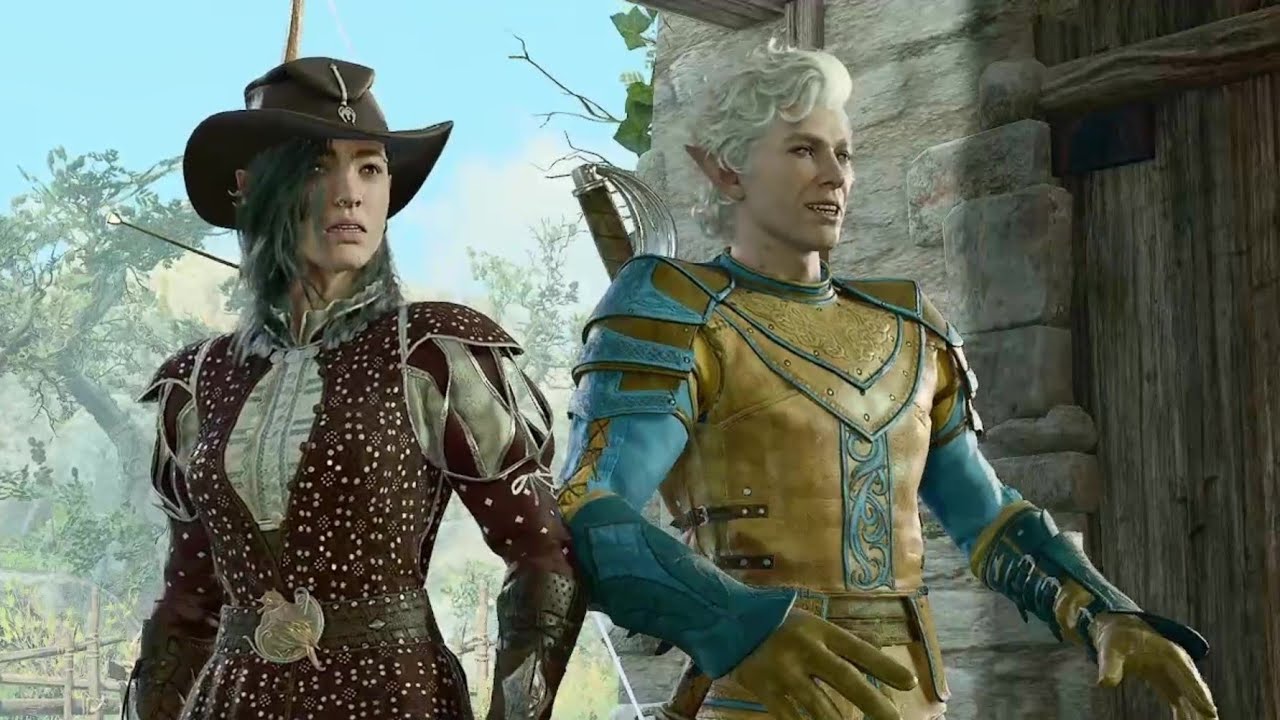 A Bard & A Vampire walk into a barn | Unique Dialogues | Baldur's Gate ...