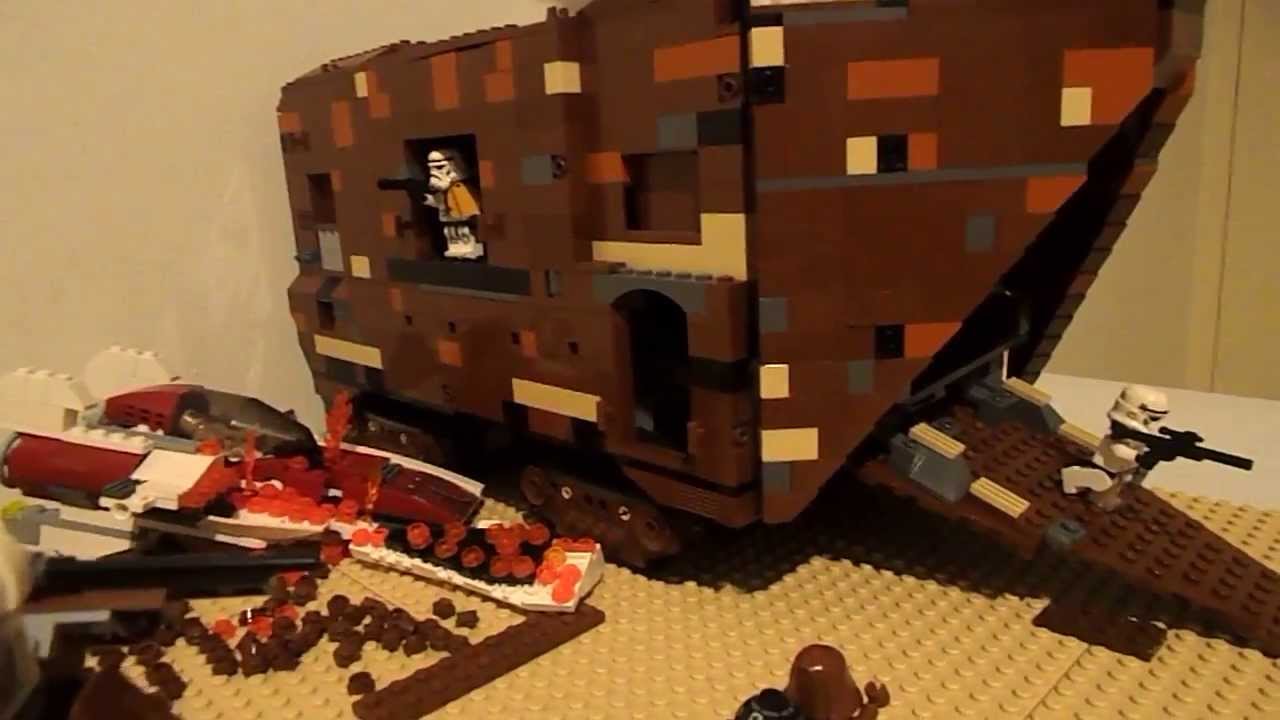 Secret Reble Base on Tatooine Lego Star Wars Moc - YouTube