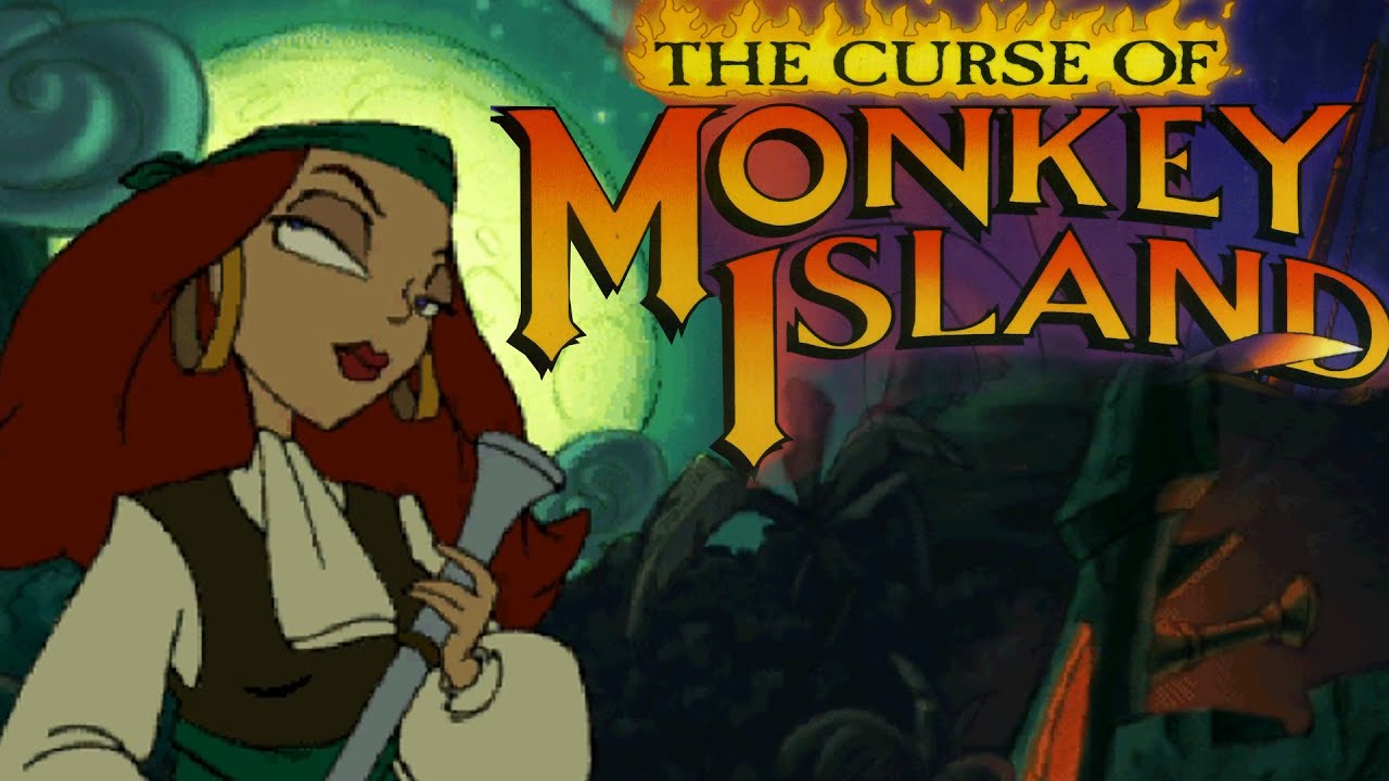 Monkey Island 3 The Curse of Monkey Island (PC) -PART1- Plunder Island ...