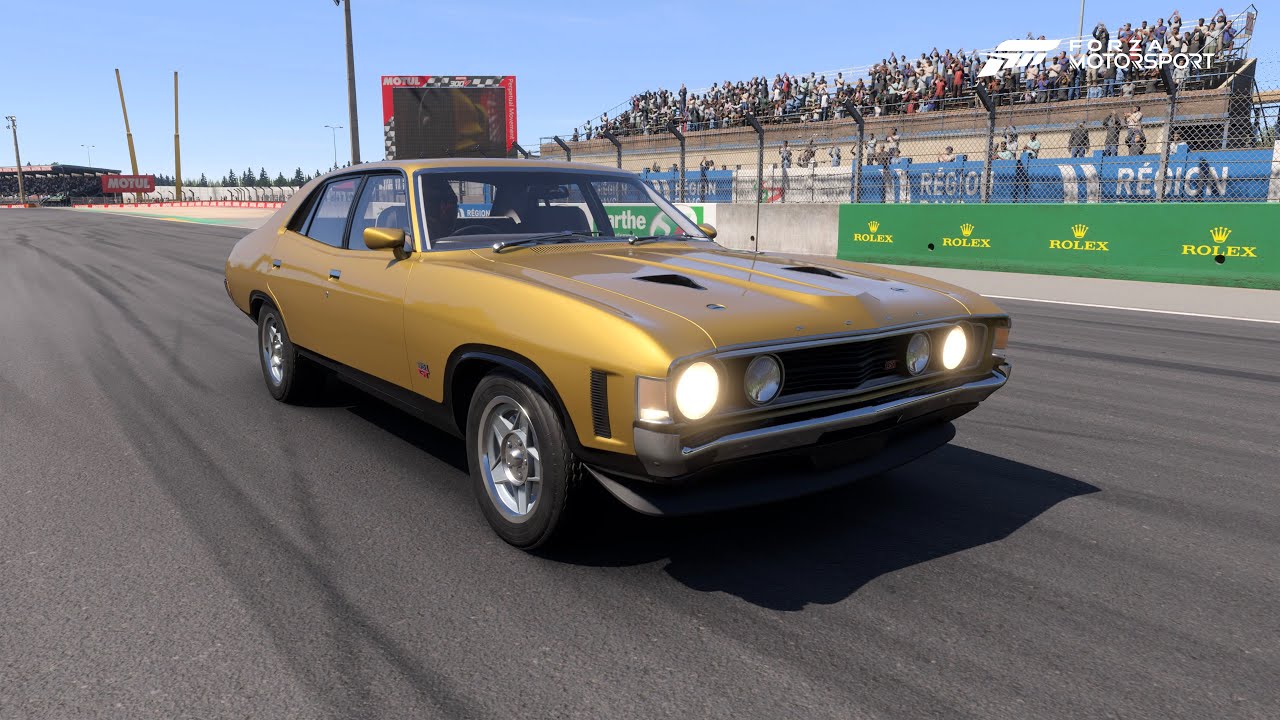 Forza Motorsport . Ford Falcon XA GT-HO '1972' . Car Test Drive Burnout ...