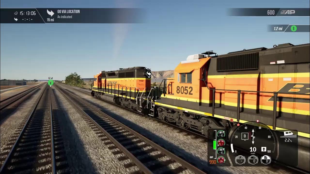 Train sim world 3- BNSF Train L-SBDHES3-05a Mixed Freight Service to Hesperia - YouTube
