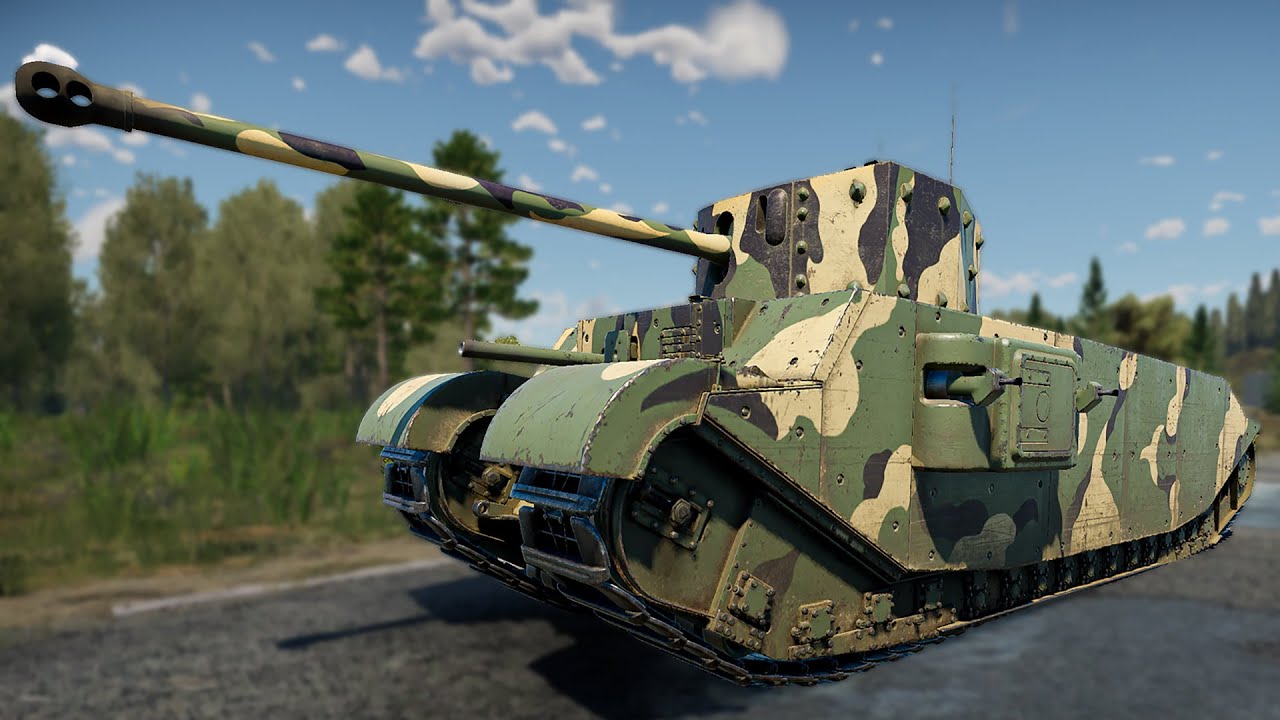This British Heavy Tank Is AWESOME! - YouTube