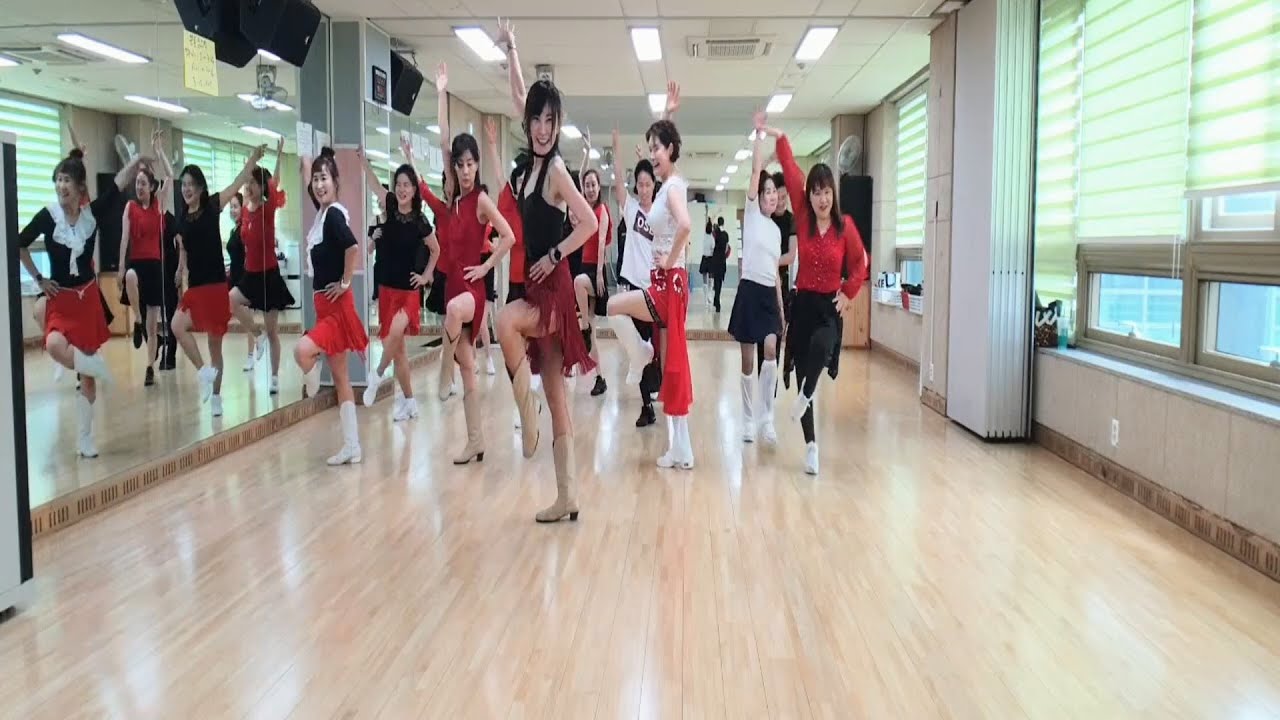 Forever My Love Bachta , 초중급바차타, 포에버마이러브바차타, 별내동주민자치센터라인댄스 - YouTube