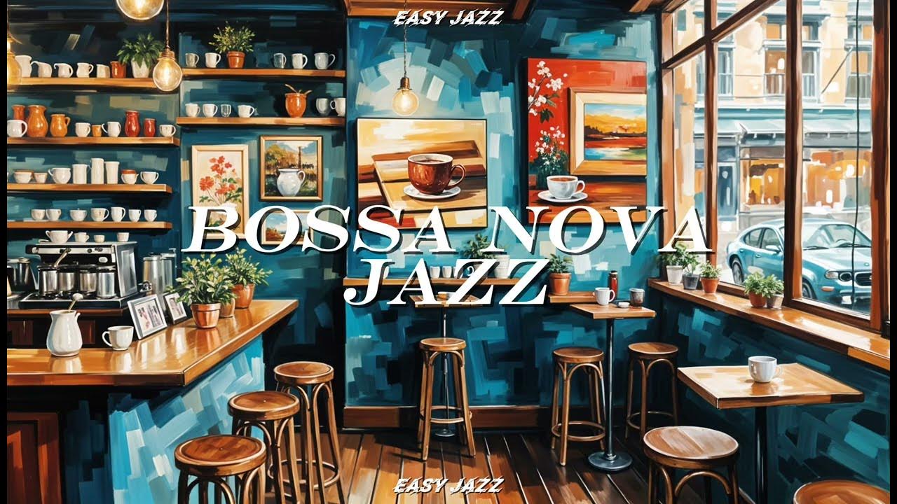 Cosy Coffee Shop Space ☕ | Brazilian Bossa Nova Jazz | A Journey Through Rhythm and Melody - YouTube