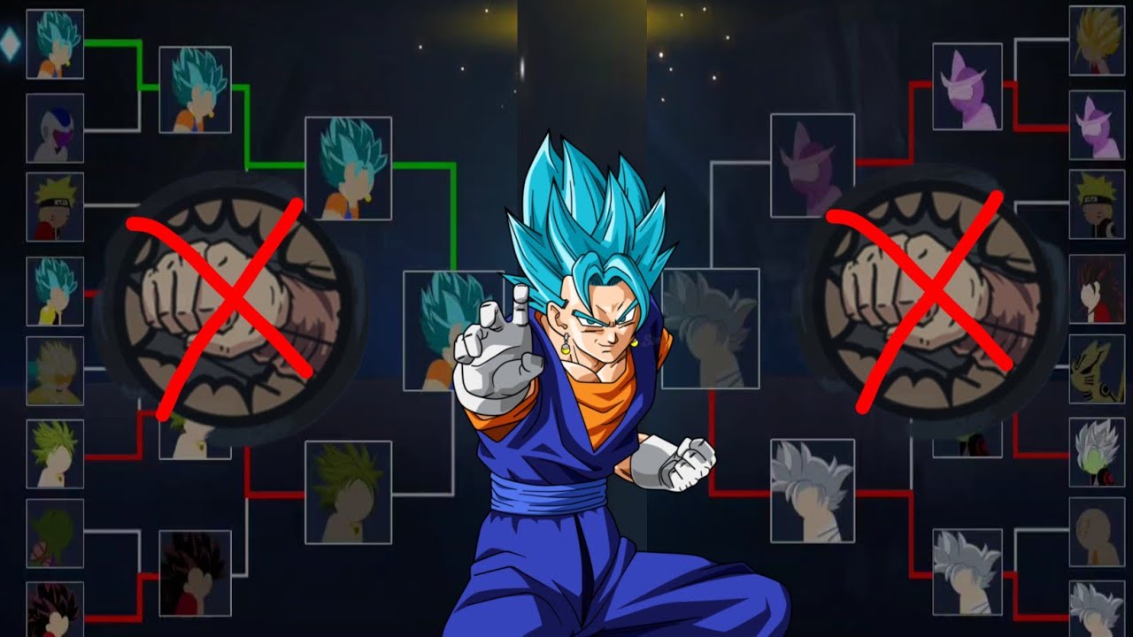 No Punch Vegito Stickman Warriors - YouTube