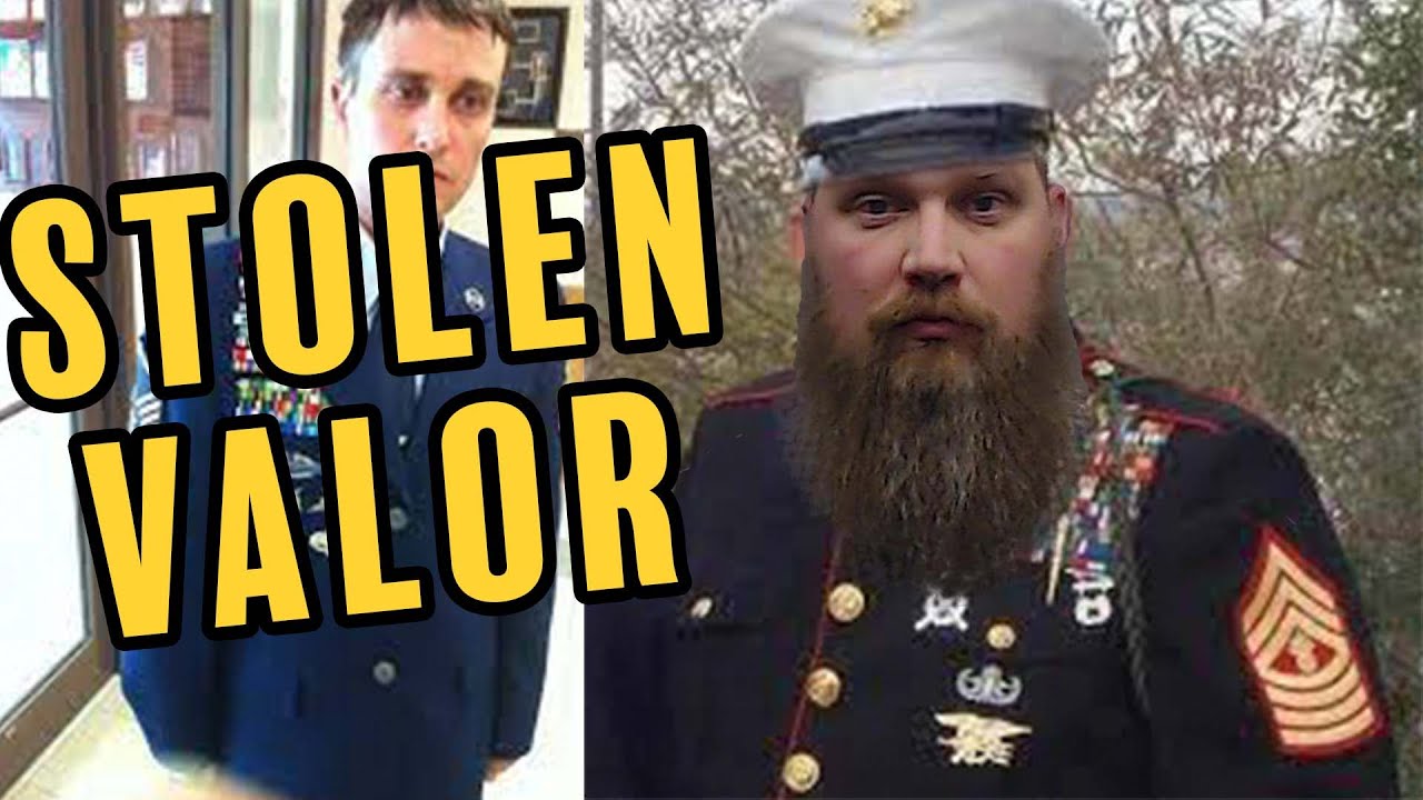 Epic STOLEN VALOR Busted - You won't believe this! - YouTube