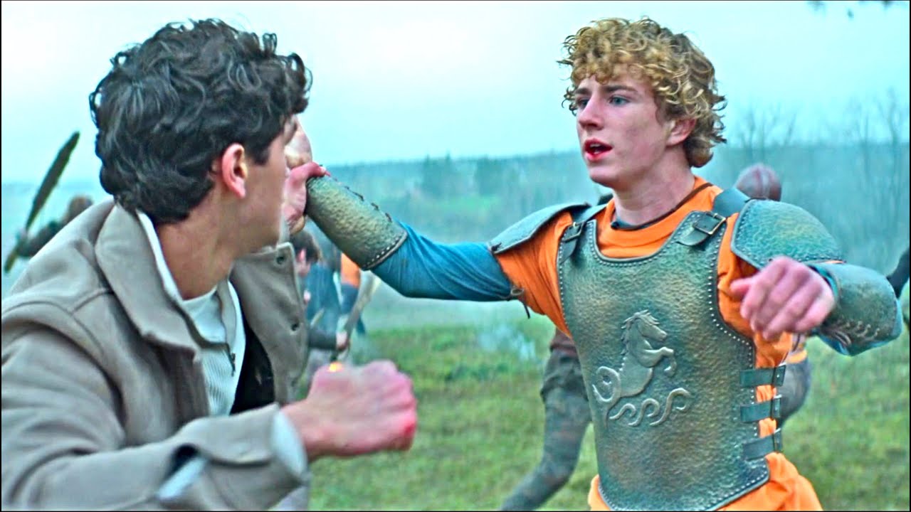 Percy Jackson Season 2 | Luke vs Percy Final Battle Scene Recap - YouTube