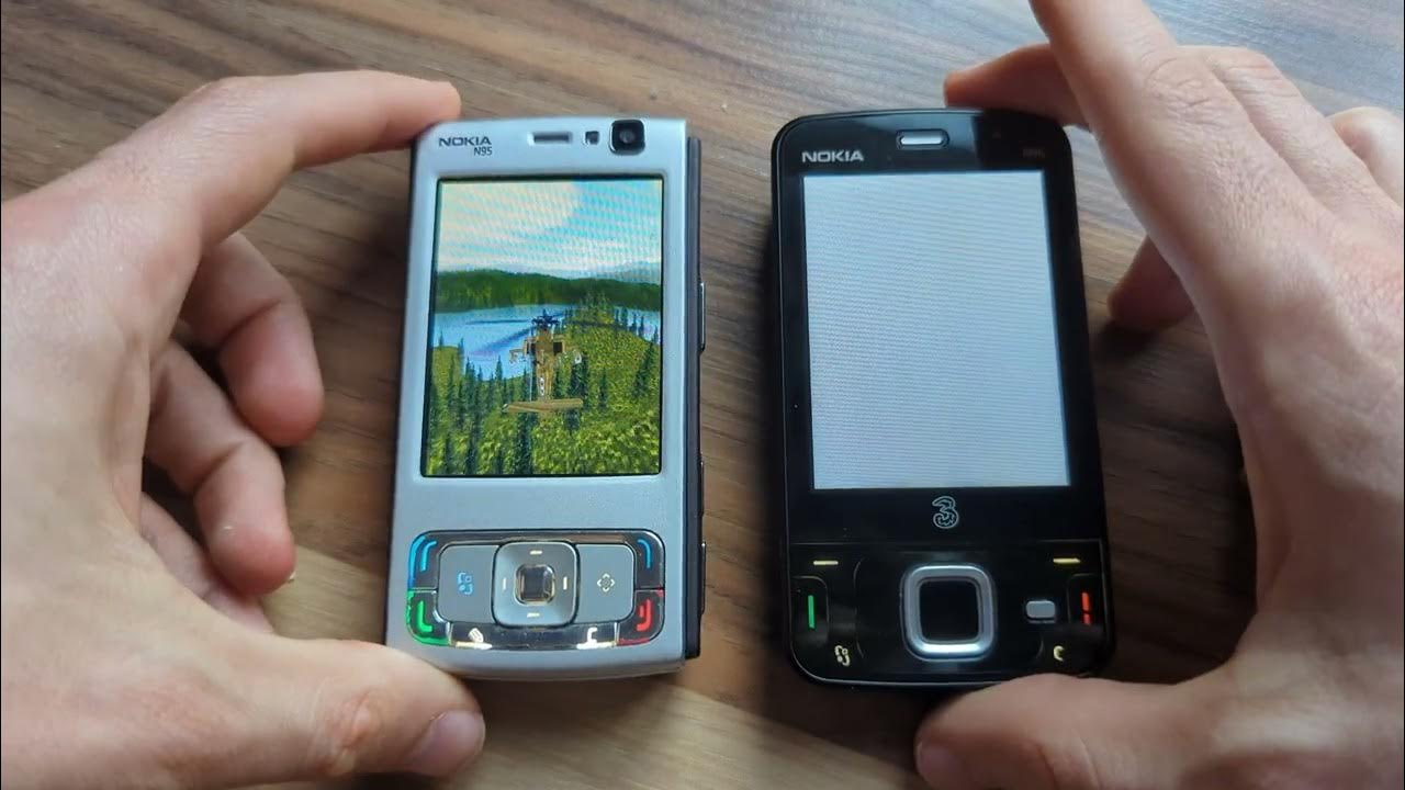 Nokia Performance Benchmark N95 vs N96 SPMark 3D - YouTube