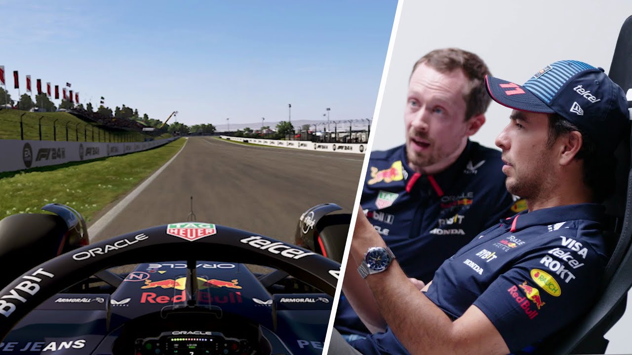 Checo Drives At F1's Most Technical Track | Oracle Virtual Laps - YouTube