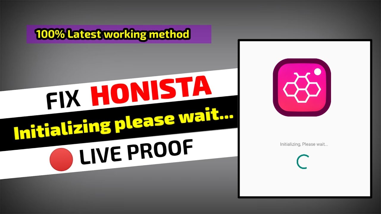 Honista Initializing Please wait Problem solution | Honista not working ...