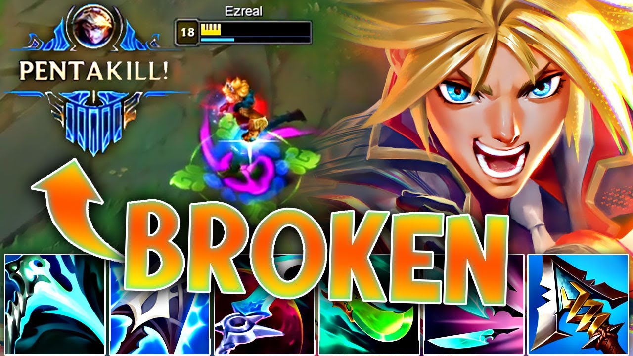 STRONGEST EZREAL BUILD EVER (LITERALLY BROKEN) - YouTube