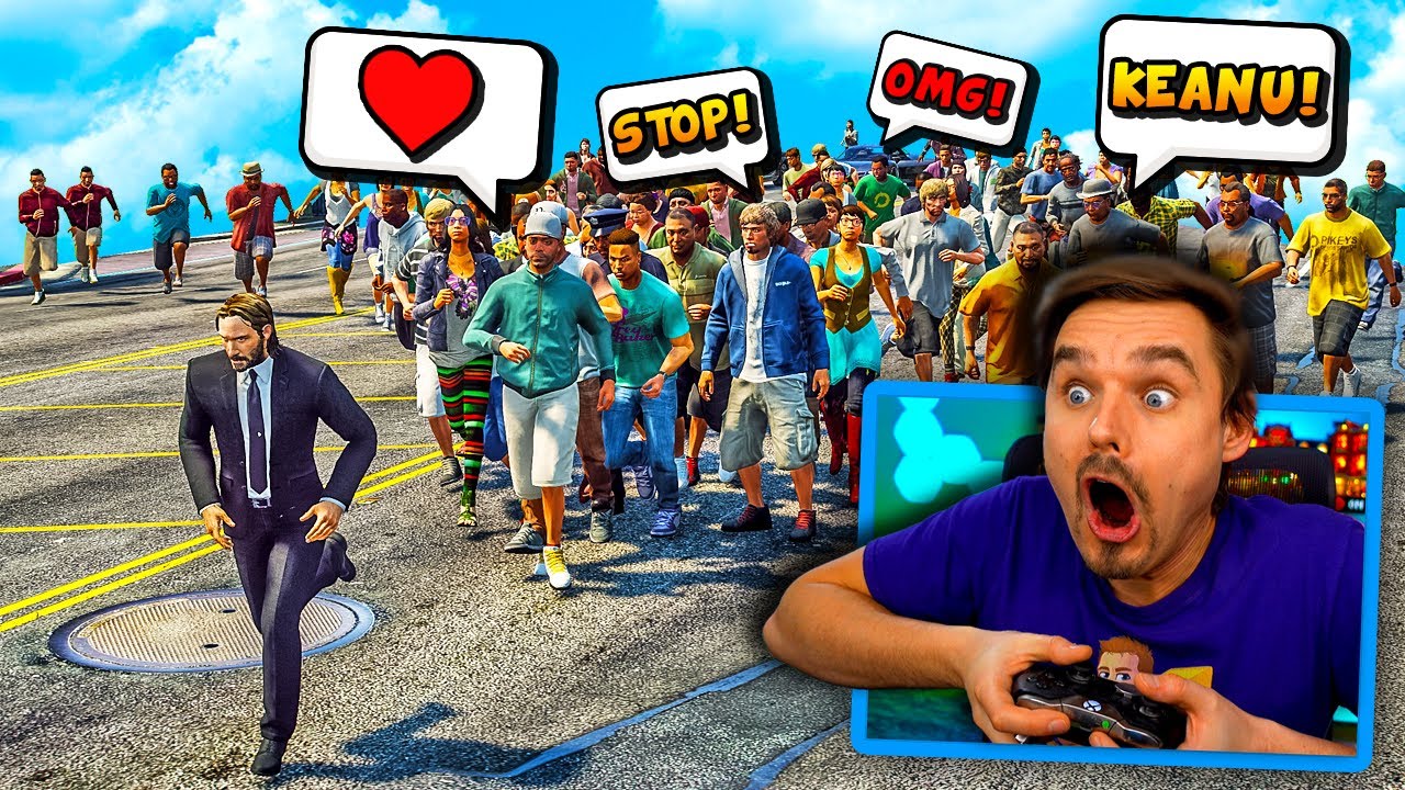 Most FAMOUS player in GTA 5! (OMG!) - YouTube