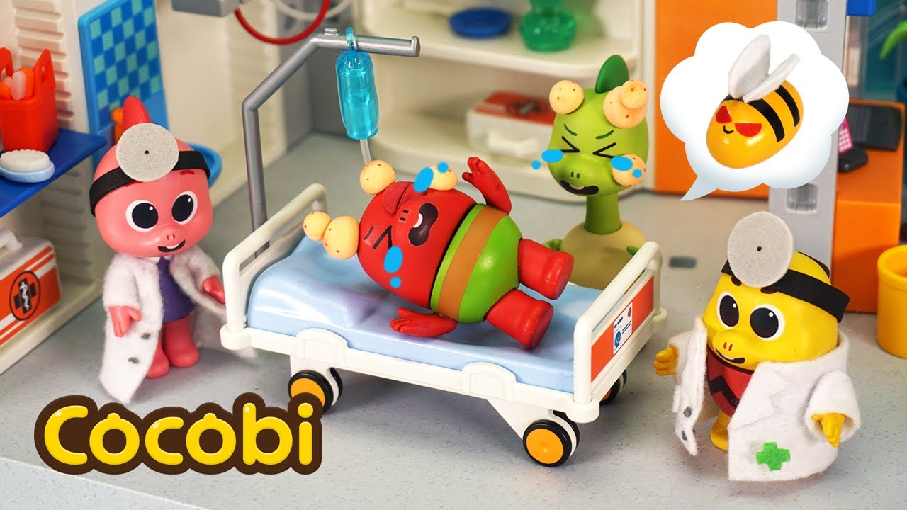 Be Careful of Bees!😱 I Got Stung by a Bee | Cocobi Hospital Stories ...
