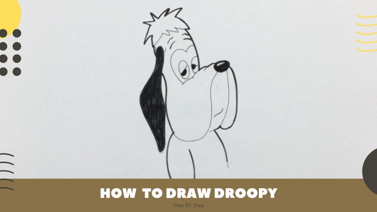 How to Draw Droopy Easy - YouTube