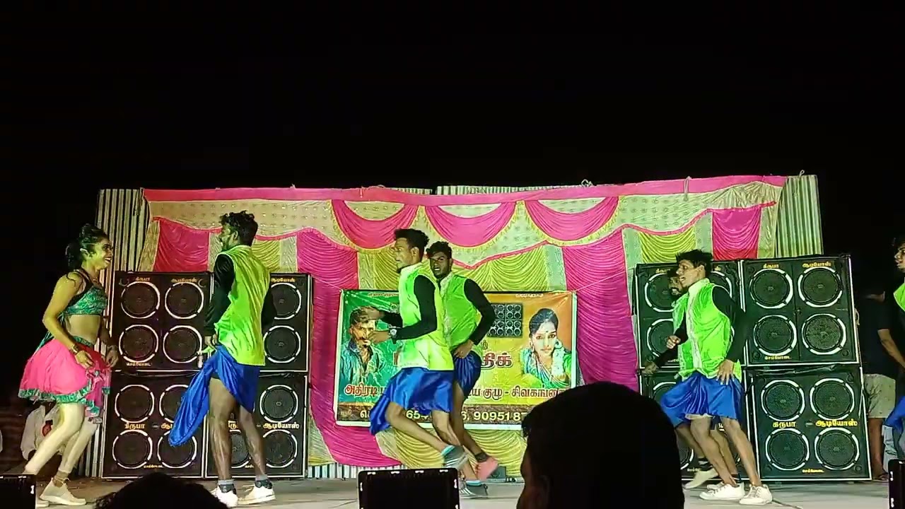 PACHA KILI-KUTHU SONG VILLAGE DANCE ||KABBIS DANCE ||B.SC-KARTHI DANCE ...