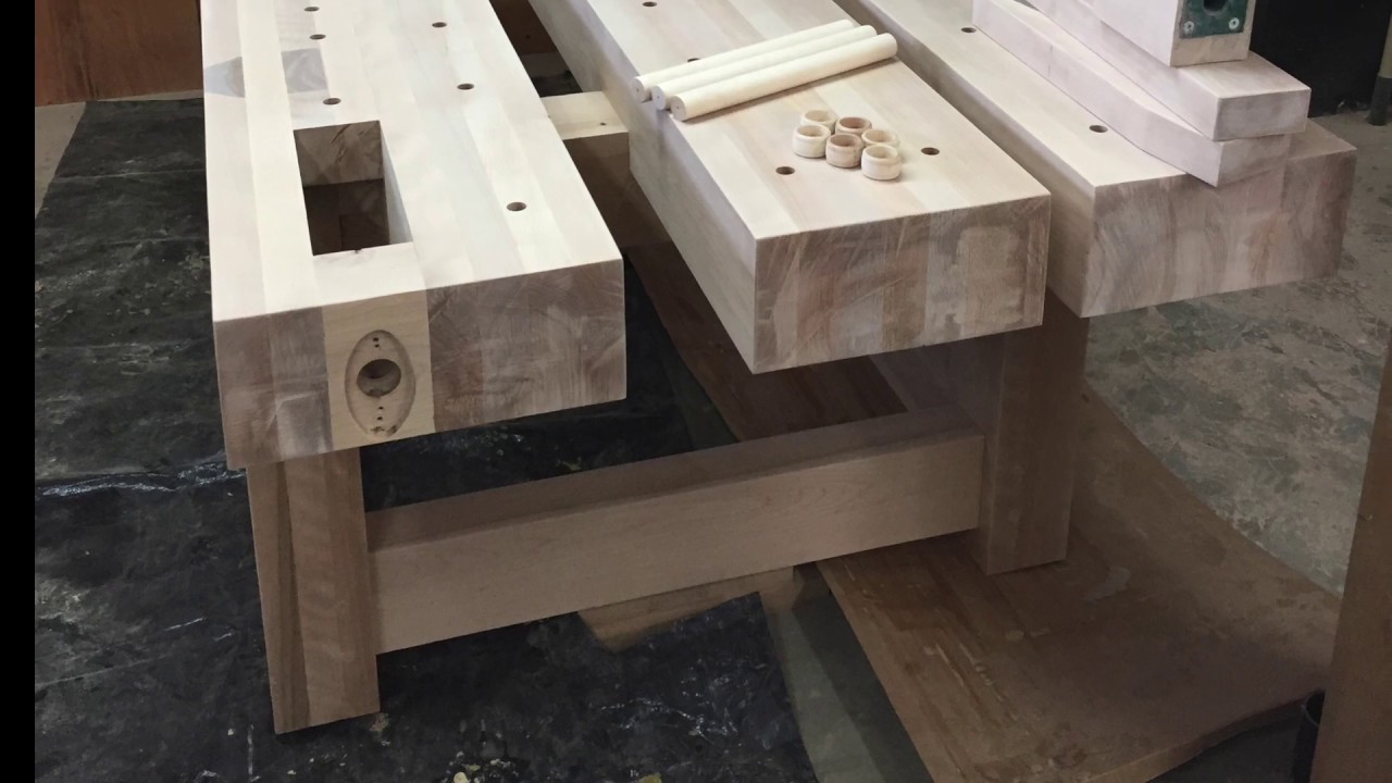 Roubo Workbench/Établi de Menuiserie/Ébénisterie Inspiré par André ...